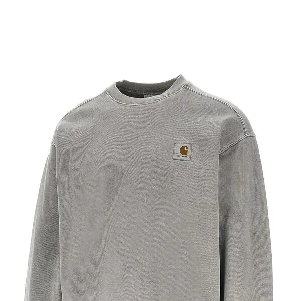 Carhartt Work In Progress Nelson Crewneck Sweatshirt - Grey