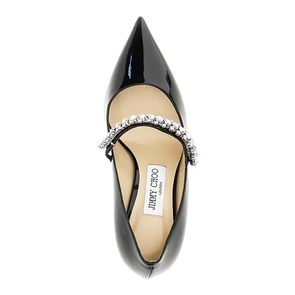 JIMMY CHOO Bing Patent Leather Pumps - Black