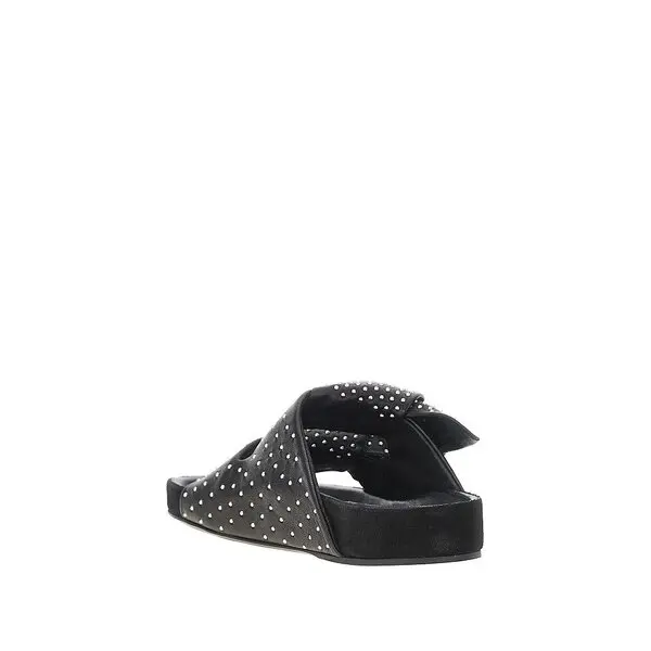 Isabel Marant Étoile Lennyo Bow Nappa Leather Studded Sandals