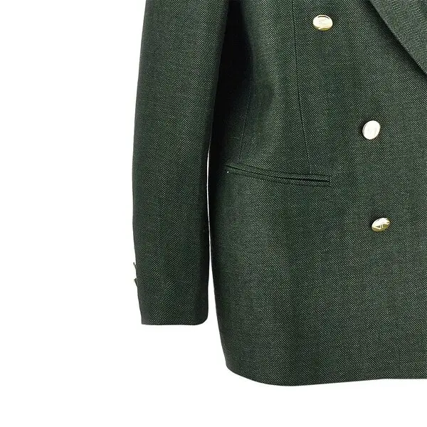 VITOVI Victory Herringbone Double-breasted Blazer