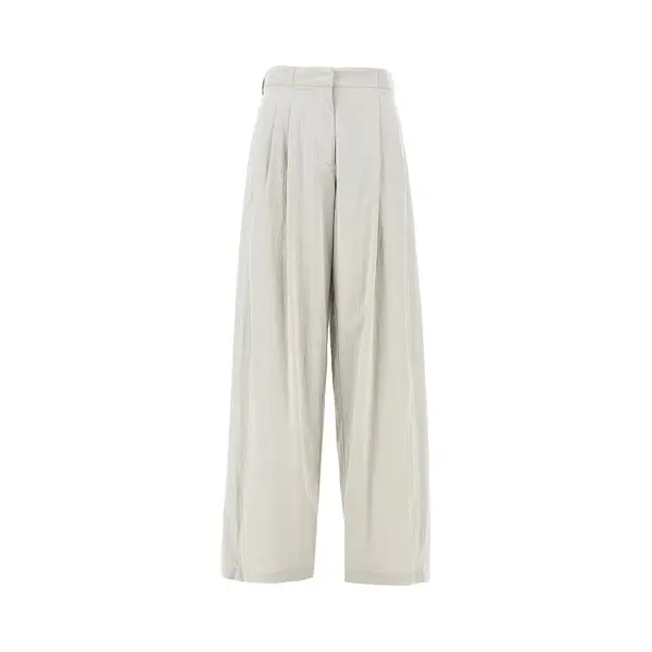 THE ROW Iven Silk And Nylon Pants
