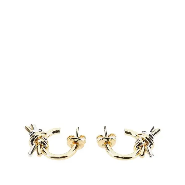 Bottega Veneta Knot Earrings - Gold
