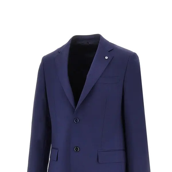 LUIGI BIANCHI Wool Single-breasted Tailored Suit