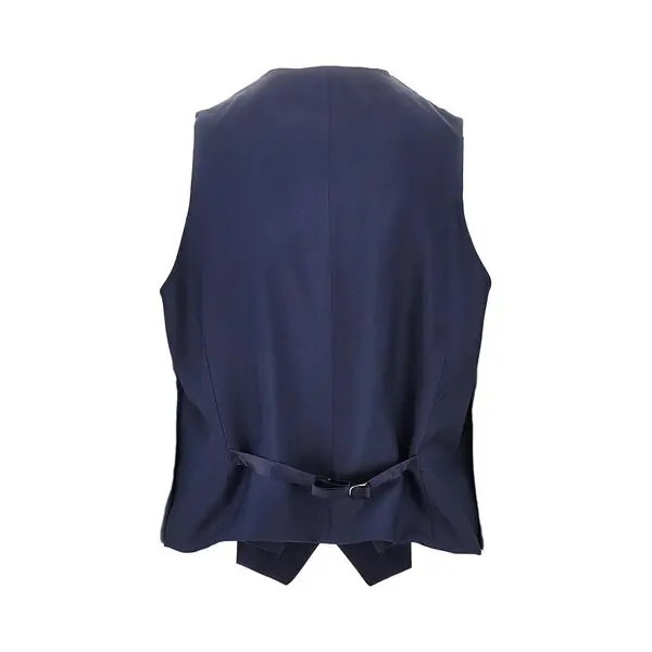 LUIGI BIANCHI Virgin Wool Tailored Vest