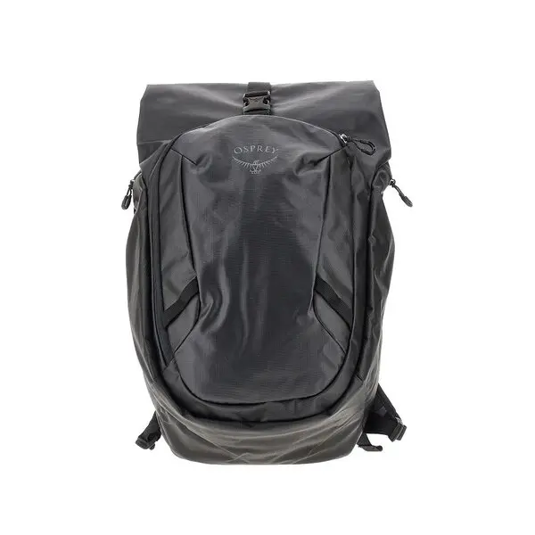 OSPREY Transporter Roll Top Backpack - Black