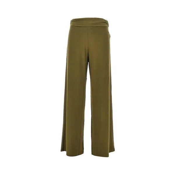 Emporio Armani Stretch Jersey Wide-leg Swimwear Pants