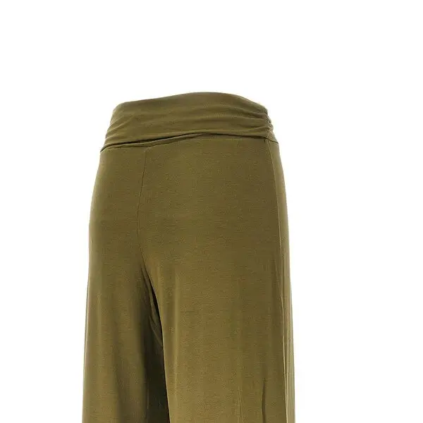 Emporio Armani Stretch Jersey Wide-leg Swimwear Pants