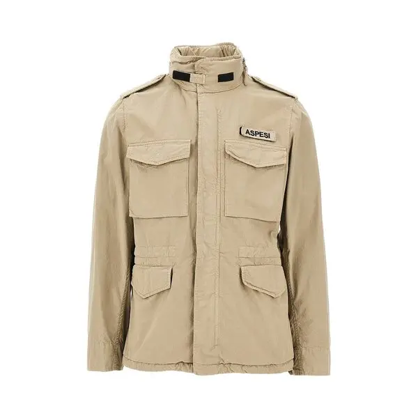 Aspesi Cotton Ini Field Jacket An - Beige