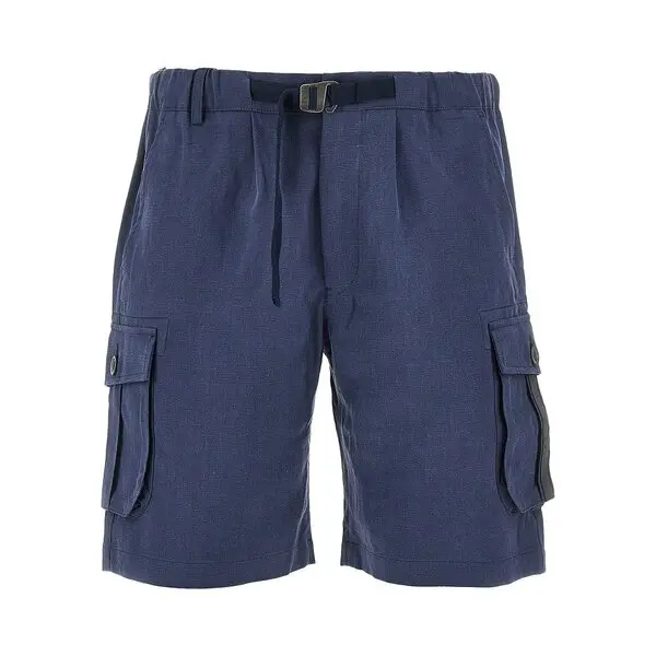 Sease Linen Cargo Shorts With Belt