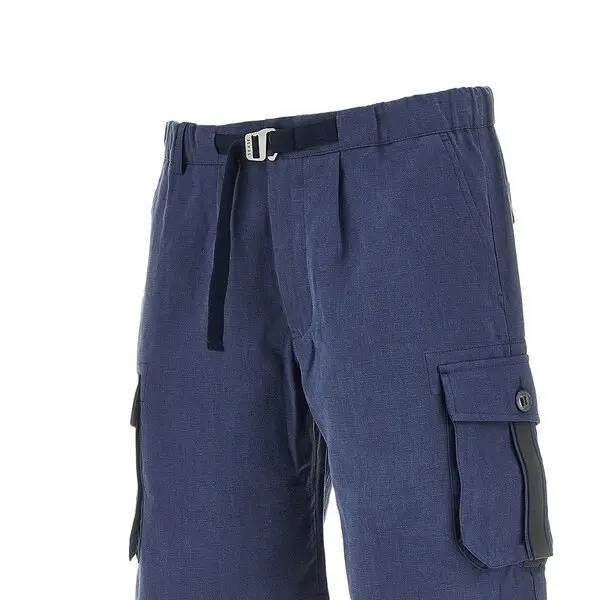 Sease Linen Cargo Shorts With Belt
