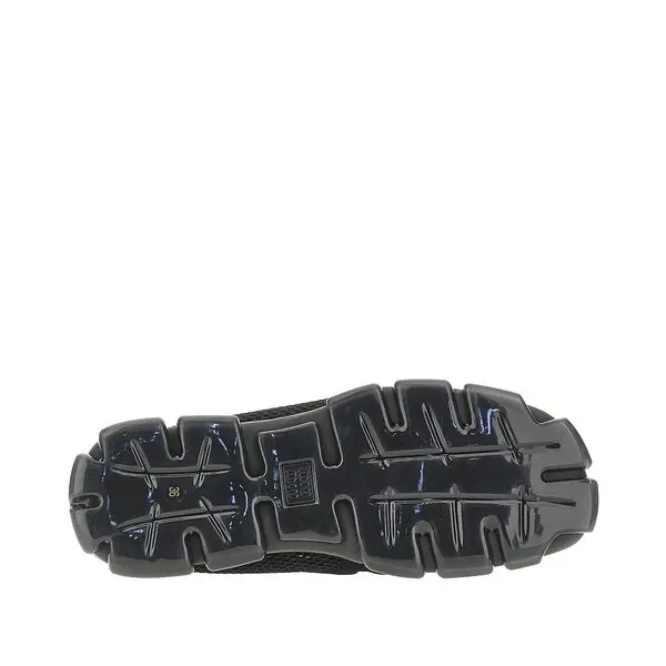 Miu Miu Mesh Sneakers With Logo Detail - Black