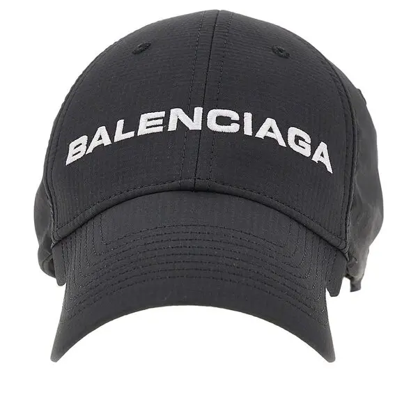 Balenciaga Technical Fabric Baseball Cap - Black