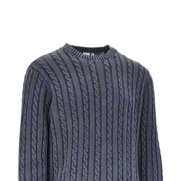 Aspesi Cotton Cable Knit Sweater