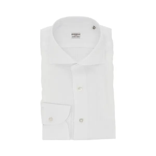 BORRIELLO NAPOLI Linen Tailored Shirt