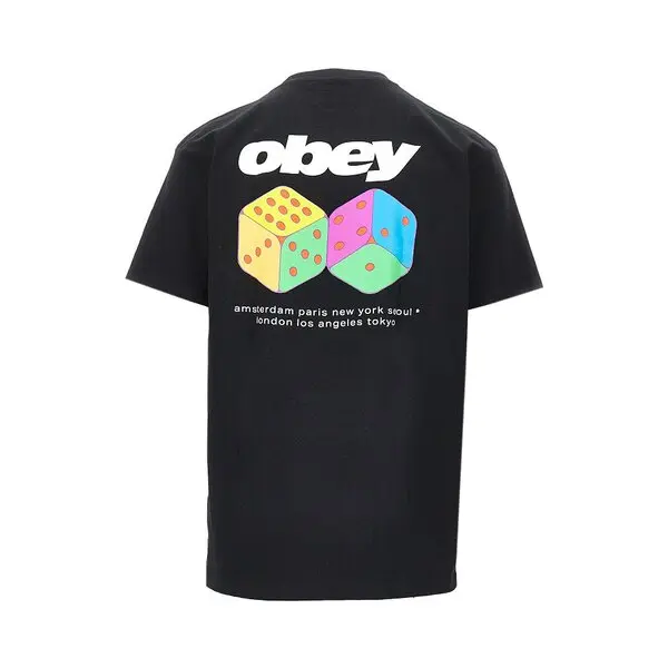 Obey Dice' Print T-shirt An