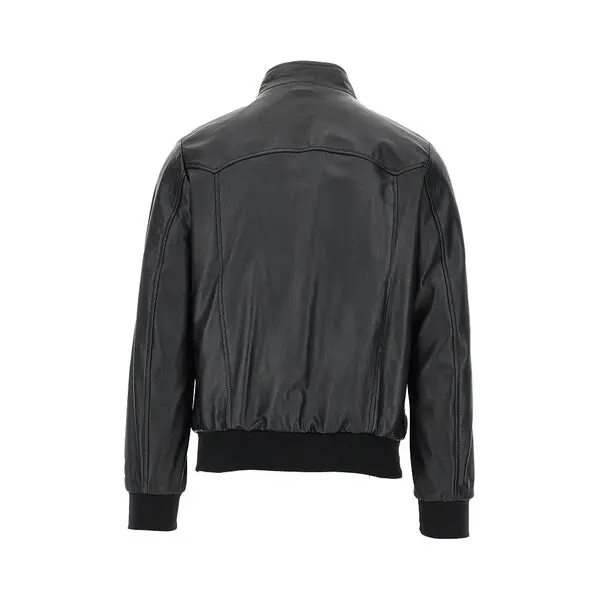 DACUTE Nappa Leather Bomber Jacket