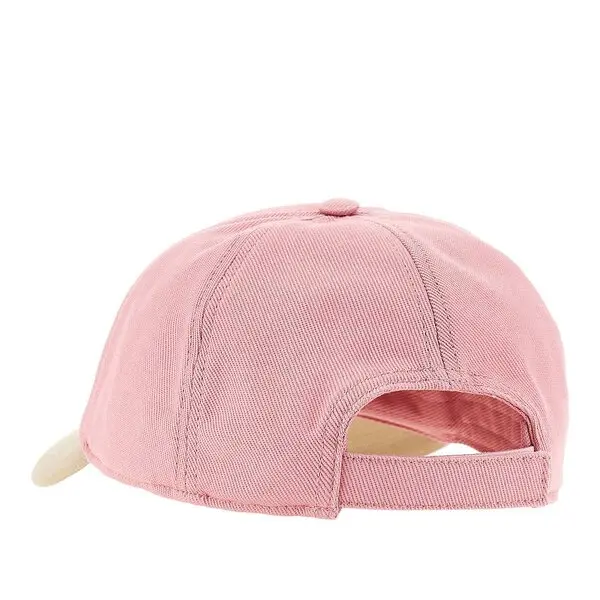 Miu Miu Baseball Cap With Logo Embroidery - Pink | Editorialist