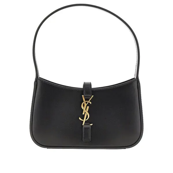 Saint Laurent Le 5 À 7 Leather Mini Bag - Black