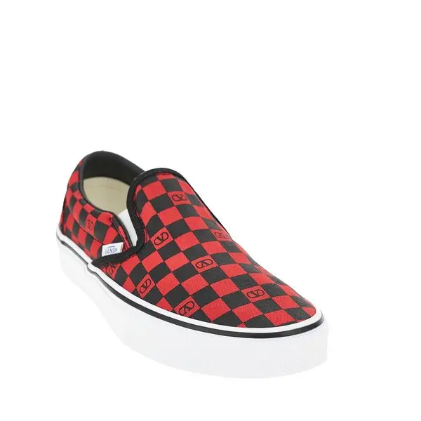 Valentino Garavani X Vans Checkerboard Slip-on Sneakers
