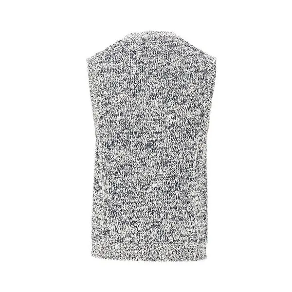 AMARANTO Mouliné Knit Vest