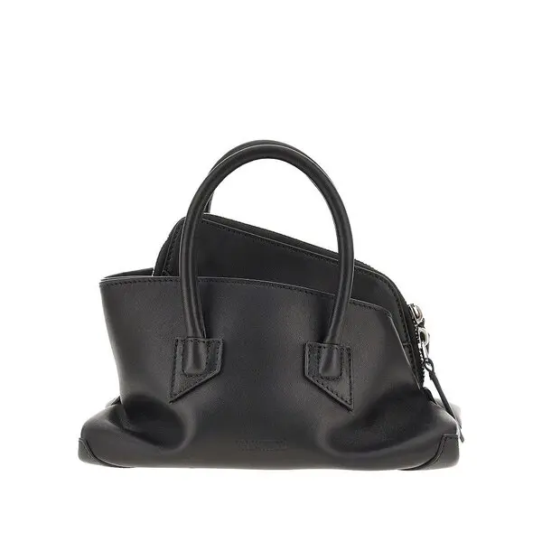 Attico La Passeggiata" Leather Mini Bag - Black