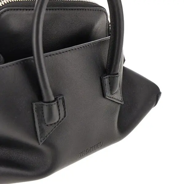 Attico La Passeggiata" Leather Mini Bag - Black