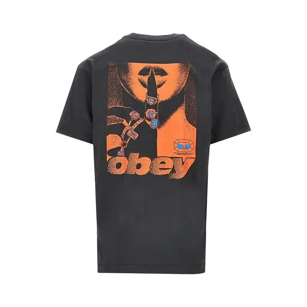 Obey Export' Print T-hirt