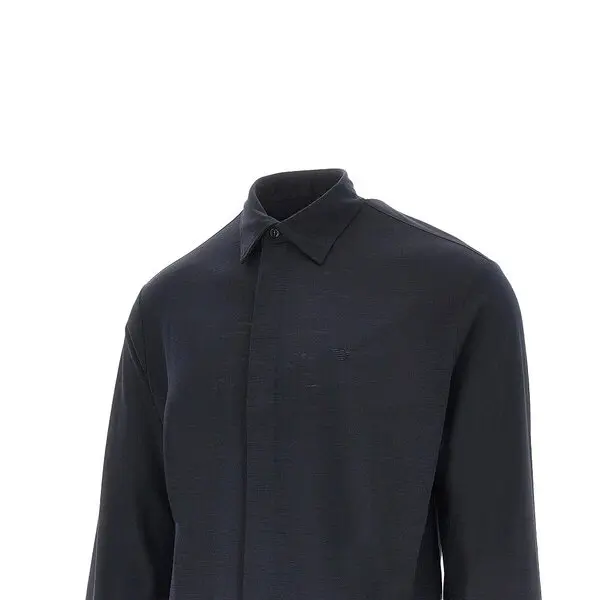 Emporio Armani Wool Jersey Shirt