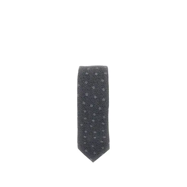 Emporio Armani Jacquard Silk Neck Tie - Blue