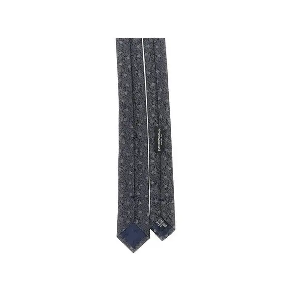 Emporio Armani Jacquard Silk Neck Tie