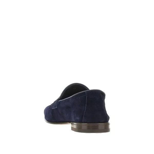 Brunello Cucinelli Suede Leather Penny Loafers