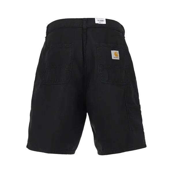 Carhartt Work In Progress Walter Cotton Canvas Shorts - Black