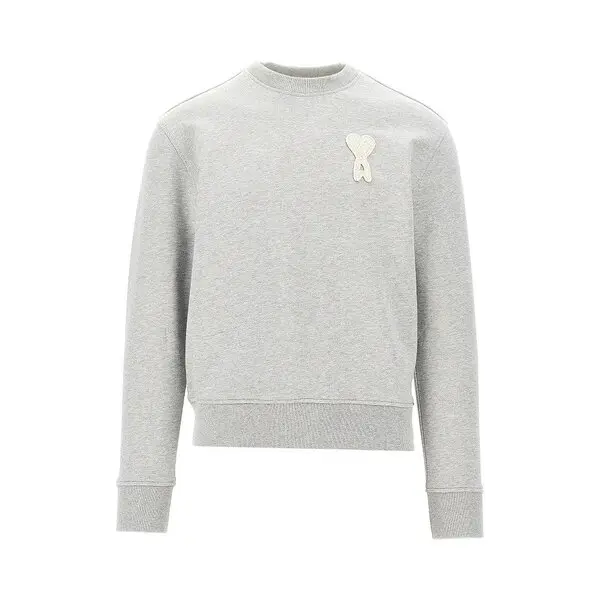 Ami Sweatshirt With De Coeur Patch