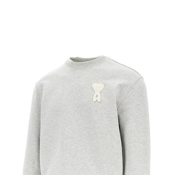 Ami Sweatshirt With De Coeur Patch