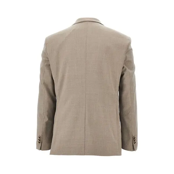 MARSEM Stretch Wool-blend Double-breasted Jacket