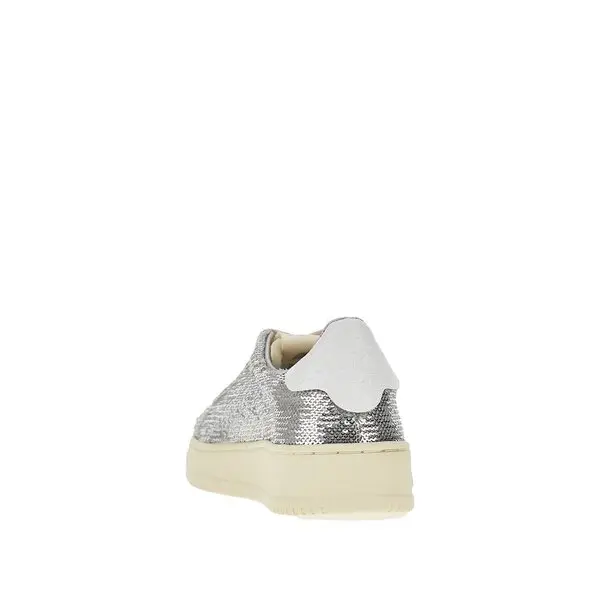 AUTRY Sparkling Dallas Low Top Sneakers - Silver