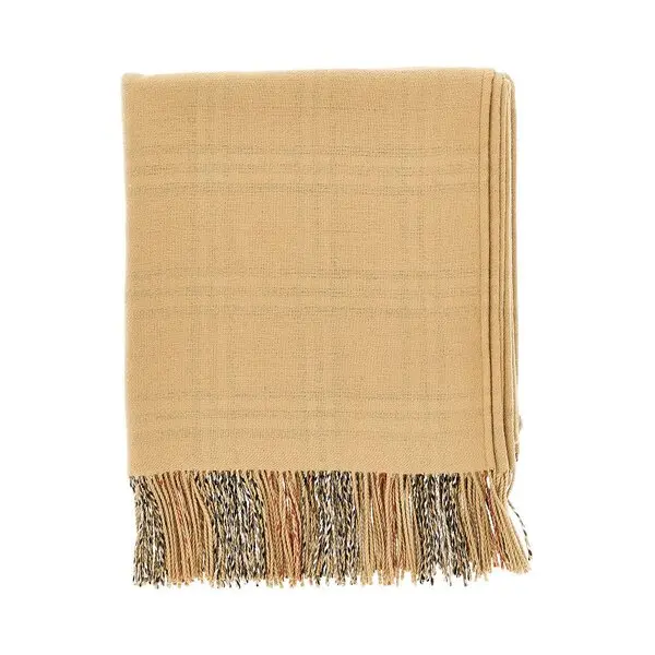 Burberry Check Wool Reversible Cape - Beige