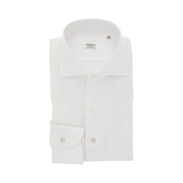 BORRIELLO NAPOLI Cotton And Linen Shirt - White