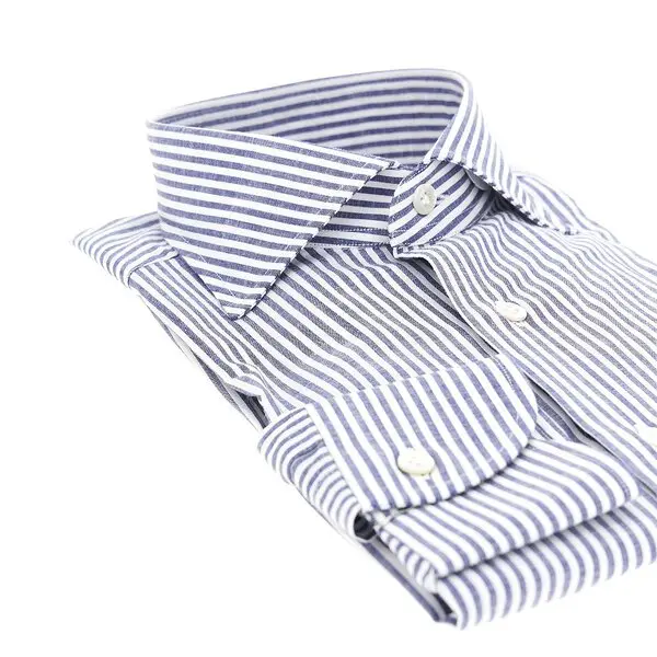 BORRIELLO NAPOLI Striped Cotton Shirt
