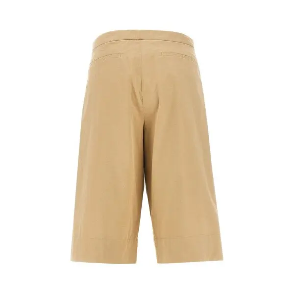 THE ROW Kalyan Gabardine Pleated Shorts