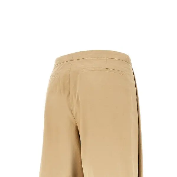 THE ROW Kalyan Gabardine Pleated Shorts