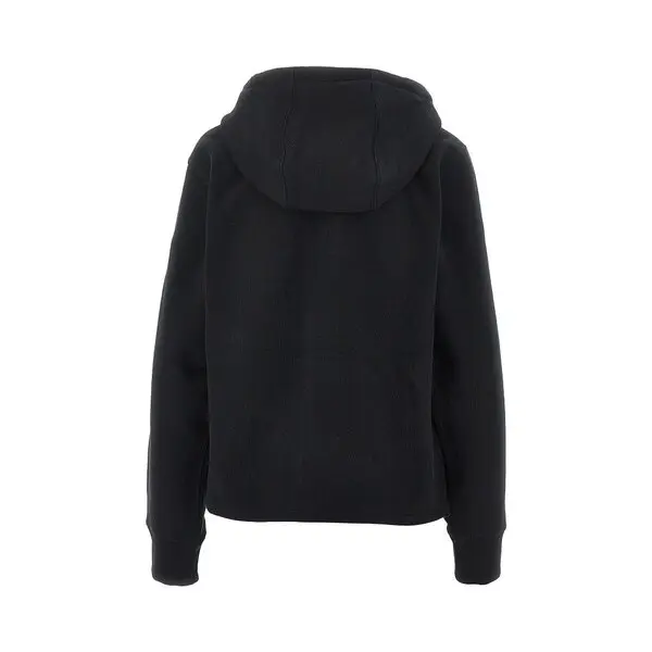 Burberry Full-zip Hoodie With Check Trimmings