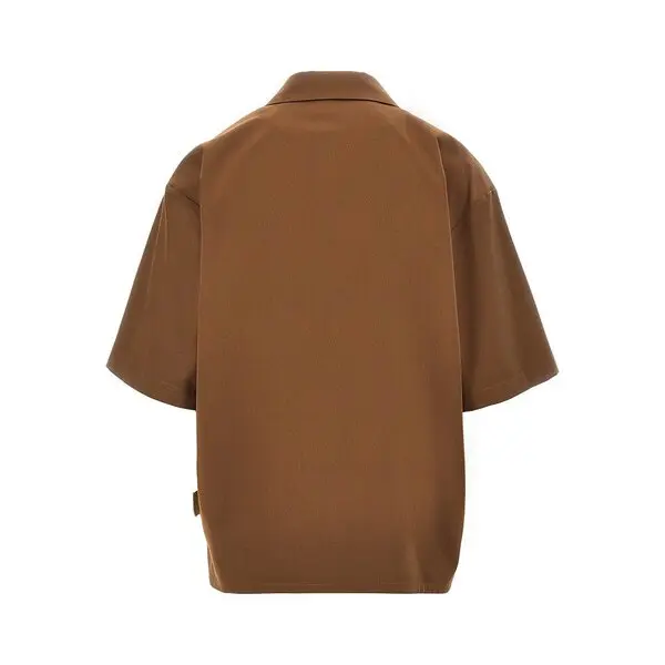 C.9.3 Viscose-blend Boxy Fit Shirt An
