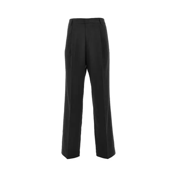 C.9.3 Viscose-blend Straight Leg Pants With Double Darts