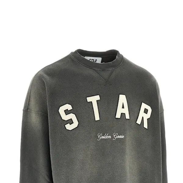 GOLDEN GOOSE Star" Patch Sweatshirt - Grey