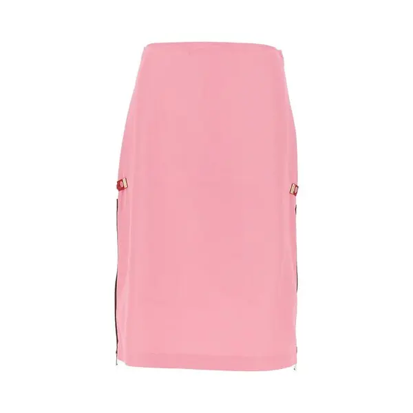 Fendi Technical Viscose Midi Skirt