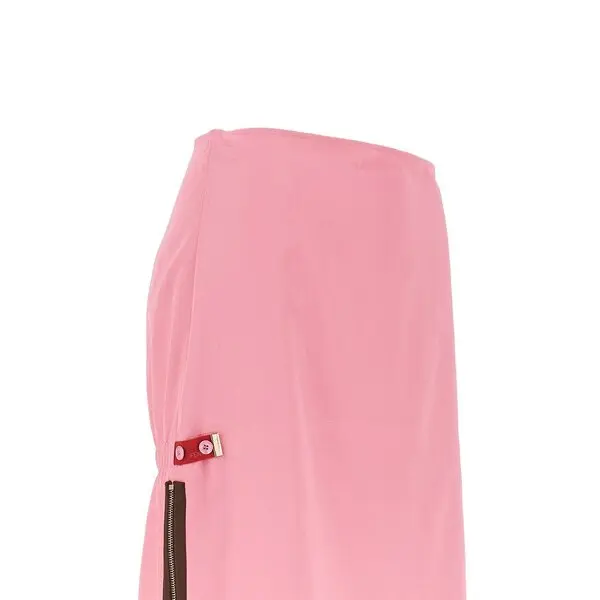 Fendi Technical Viscose Midi Skirt