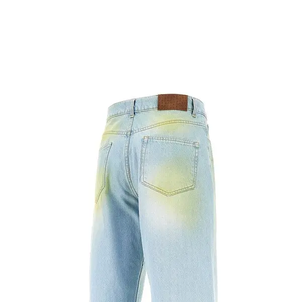 C.9.3 Relaxed Fit Stained Effect Jeans