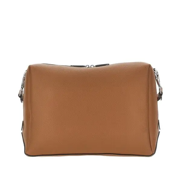 Fendi Grained Leather Lui Bag - Brown