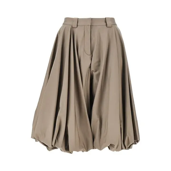Balenciaga Gabardine Balloon Shorts